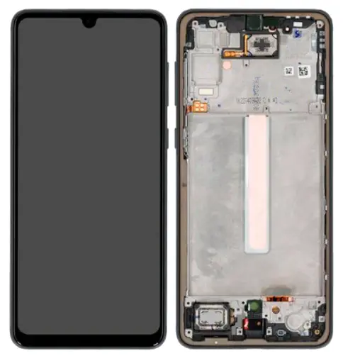 Køb Samsung Galaxy A33 5G (A336B) OLED Skærm med ramme (Awesome Black ...