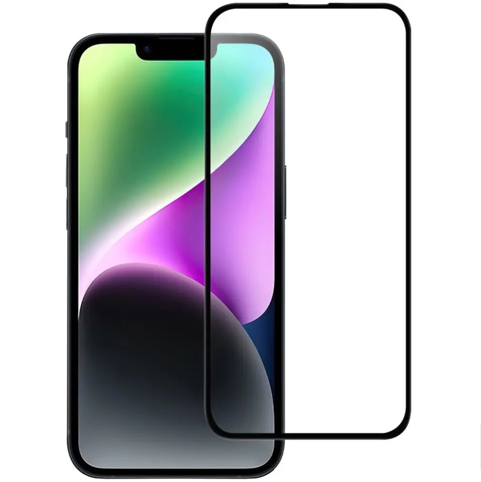 Køb Nordic Shield iPhone 15 Pro Max Skærmbeskyttelse 3D Curved (Bulk ...