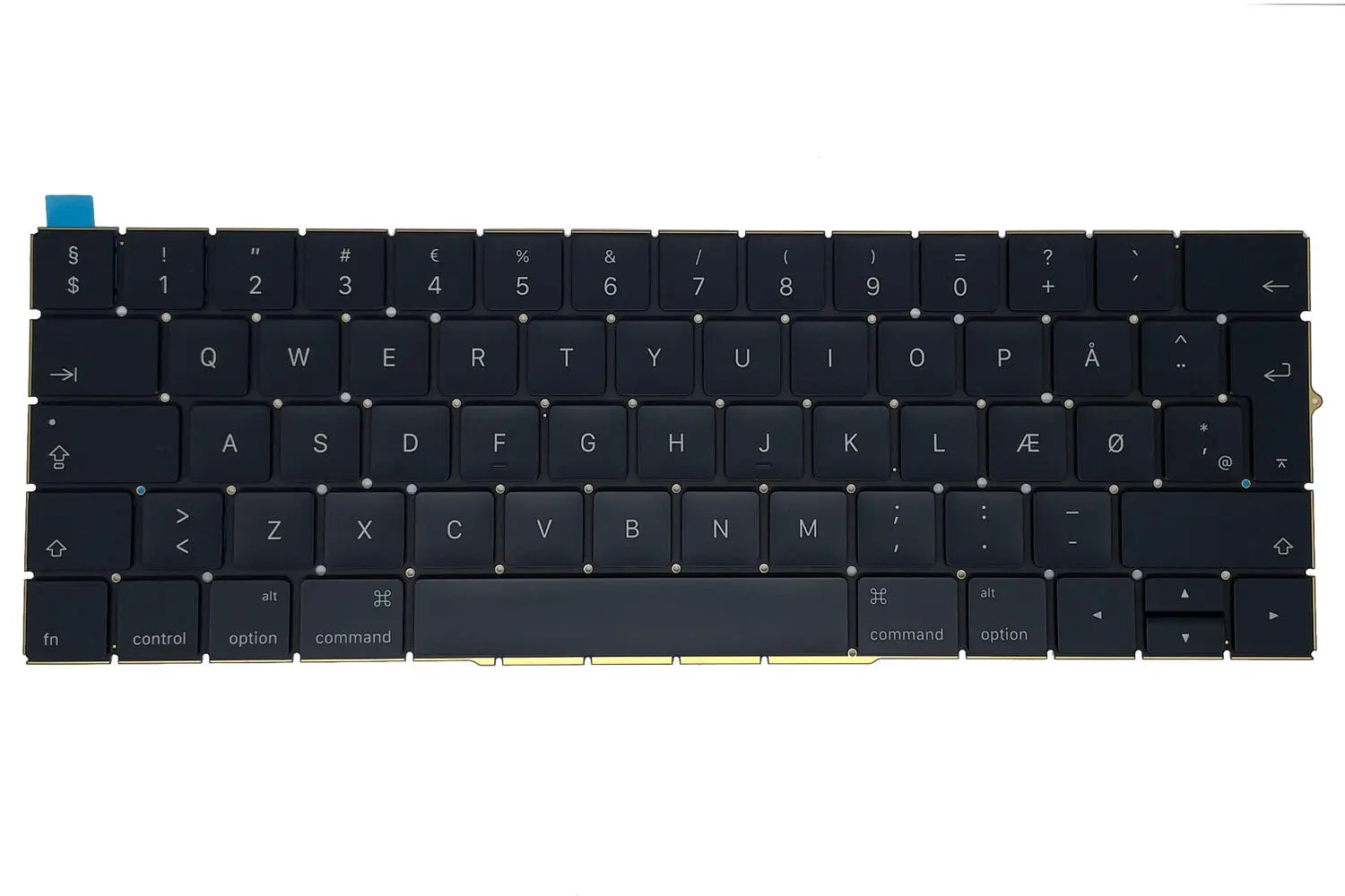 Køb MacBook Pro 13/15'' A1706/A1707 Keyboard Engelsk Layout | SparePart.dk