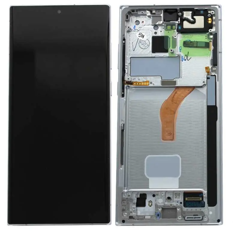 Samsung Galaxy S22 Ultra Display with Frame - Soft OLED (Black ...