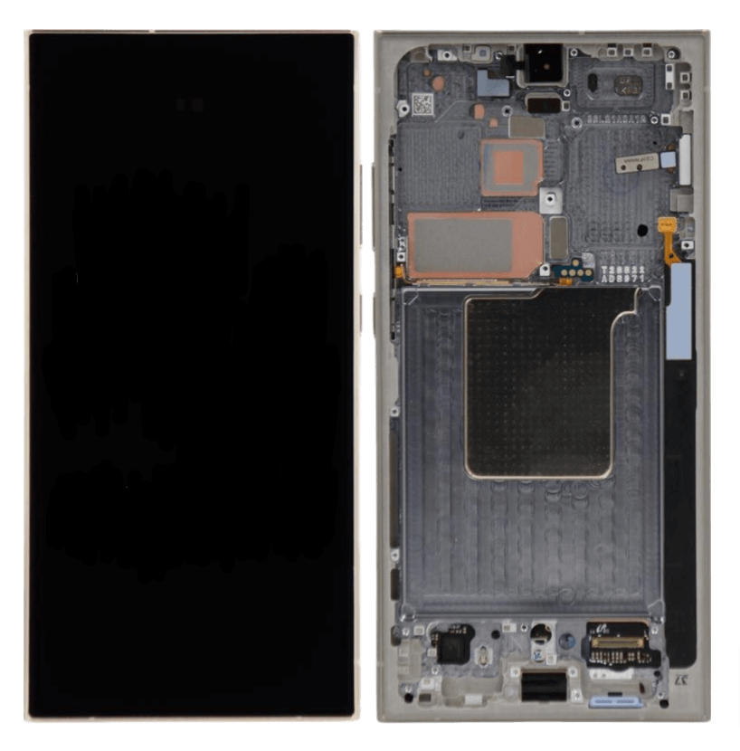 Samsung Galaxy S24 Ultra OLED Display with Frame (Titanium Grey ...