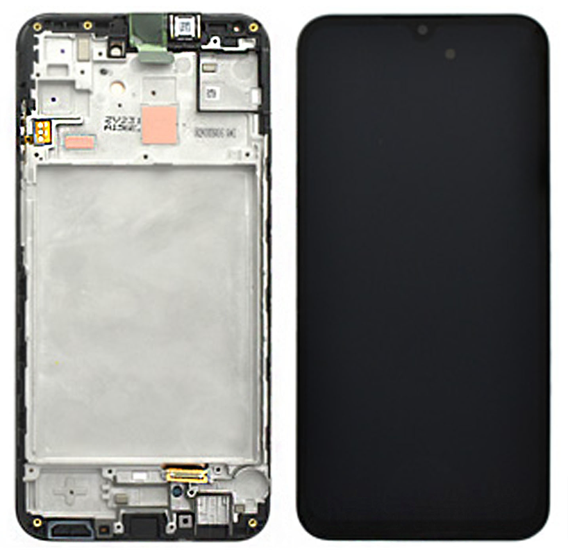 Køb Samsung Galaxy A15 4G (A155) / 5G (A156) LCD Skærm med ramme (Sort ...