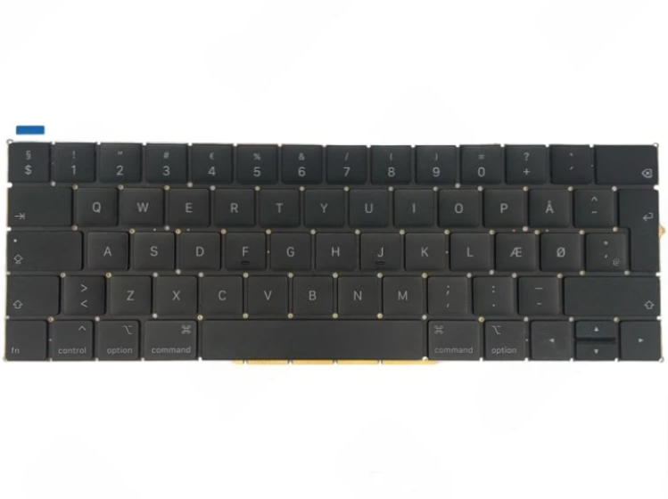 Køb MacBook Pro 13'' A2159 Keyboard Nordic Layout | SparePart.dk